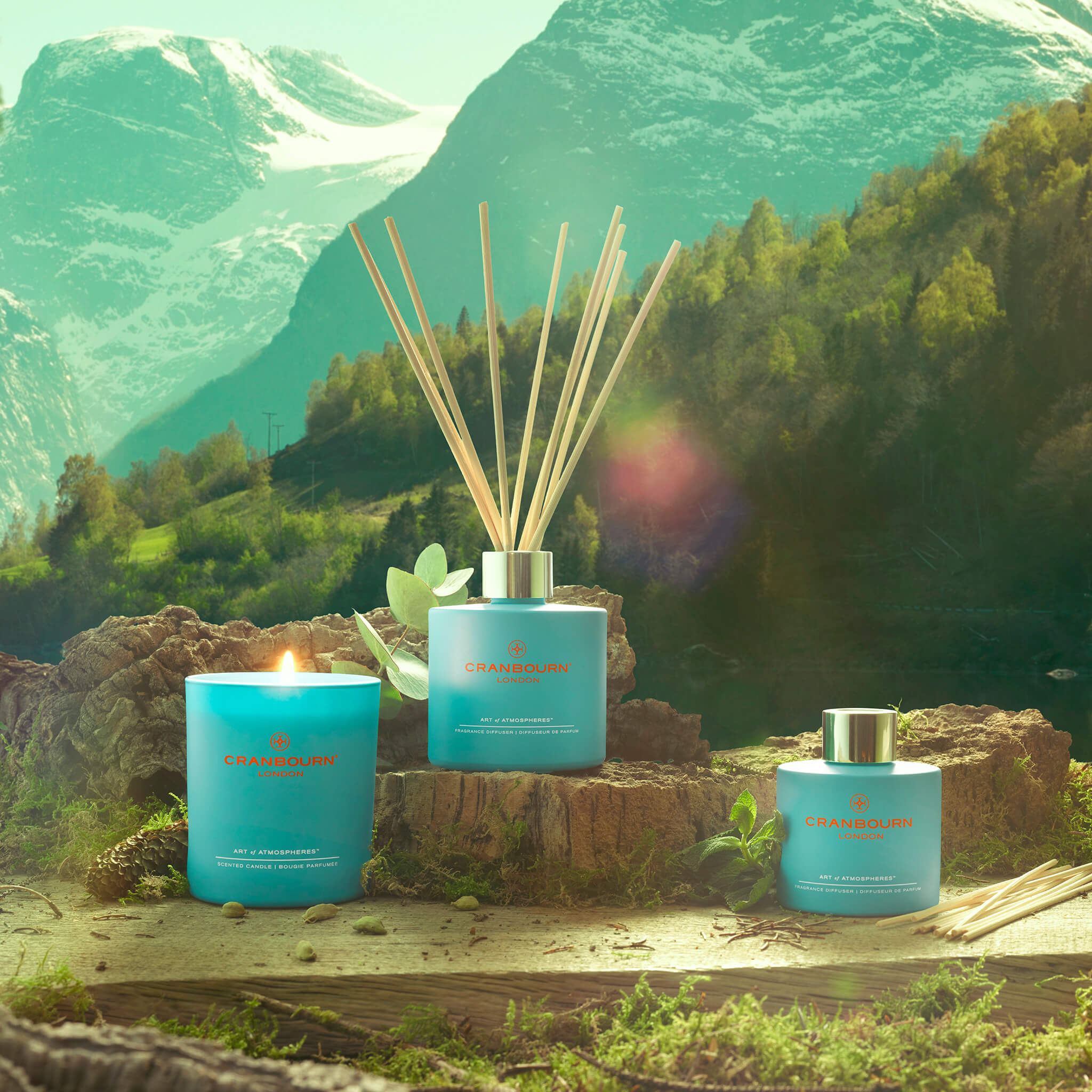 Nordic Serenity™ | Reed Diffuser, 100ml, CRANBOURN® Blue